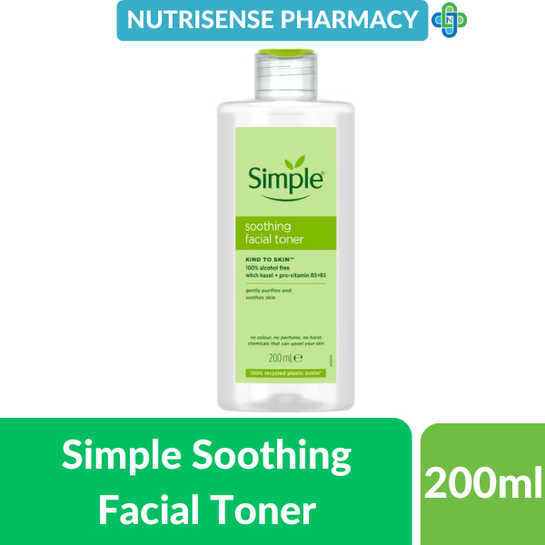 Simple Soothing Facial Toner 200ml | Shopee Malaysia