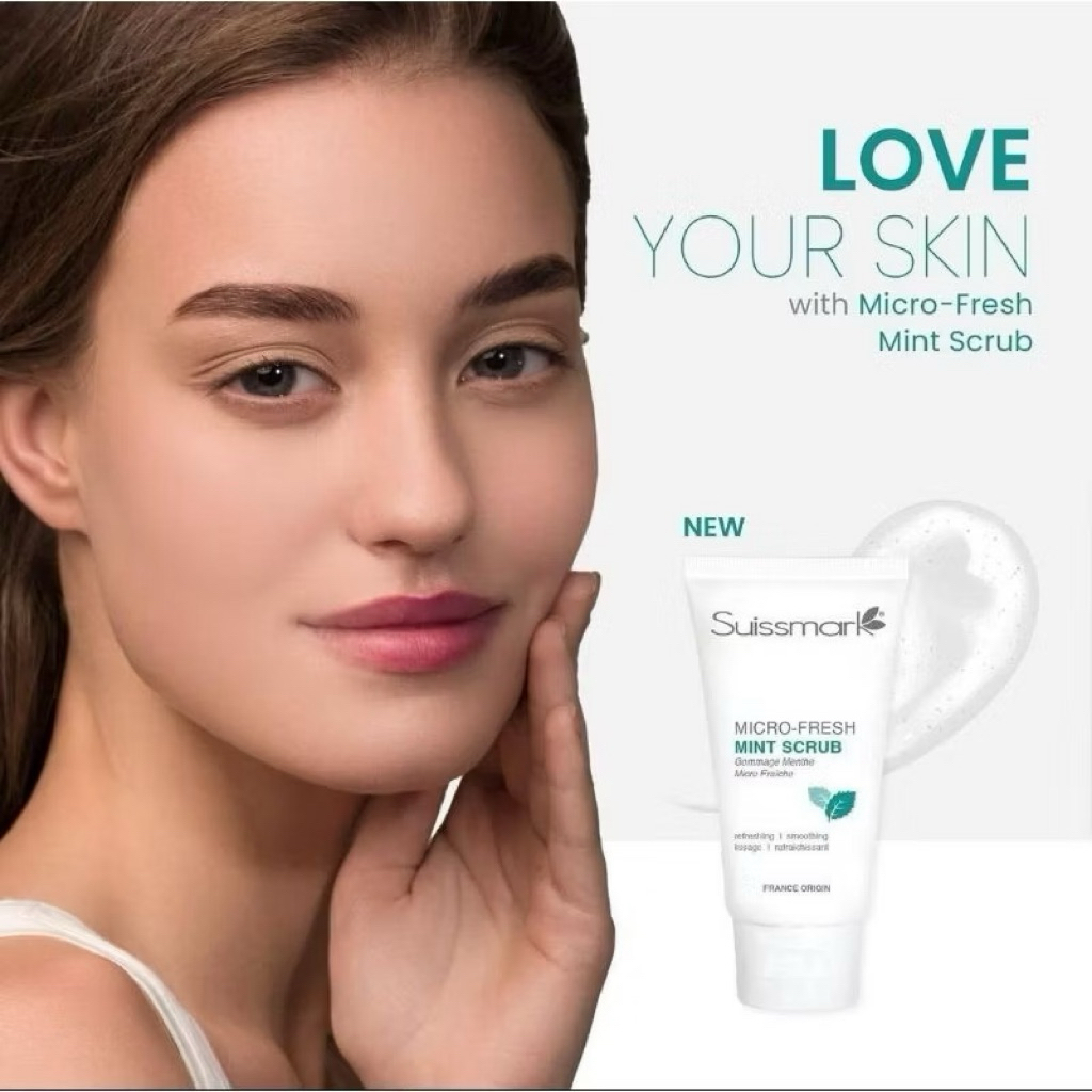 Suissmark Micro-Fresh Mint Scrub 50g | Shopee Malaysia