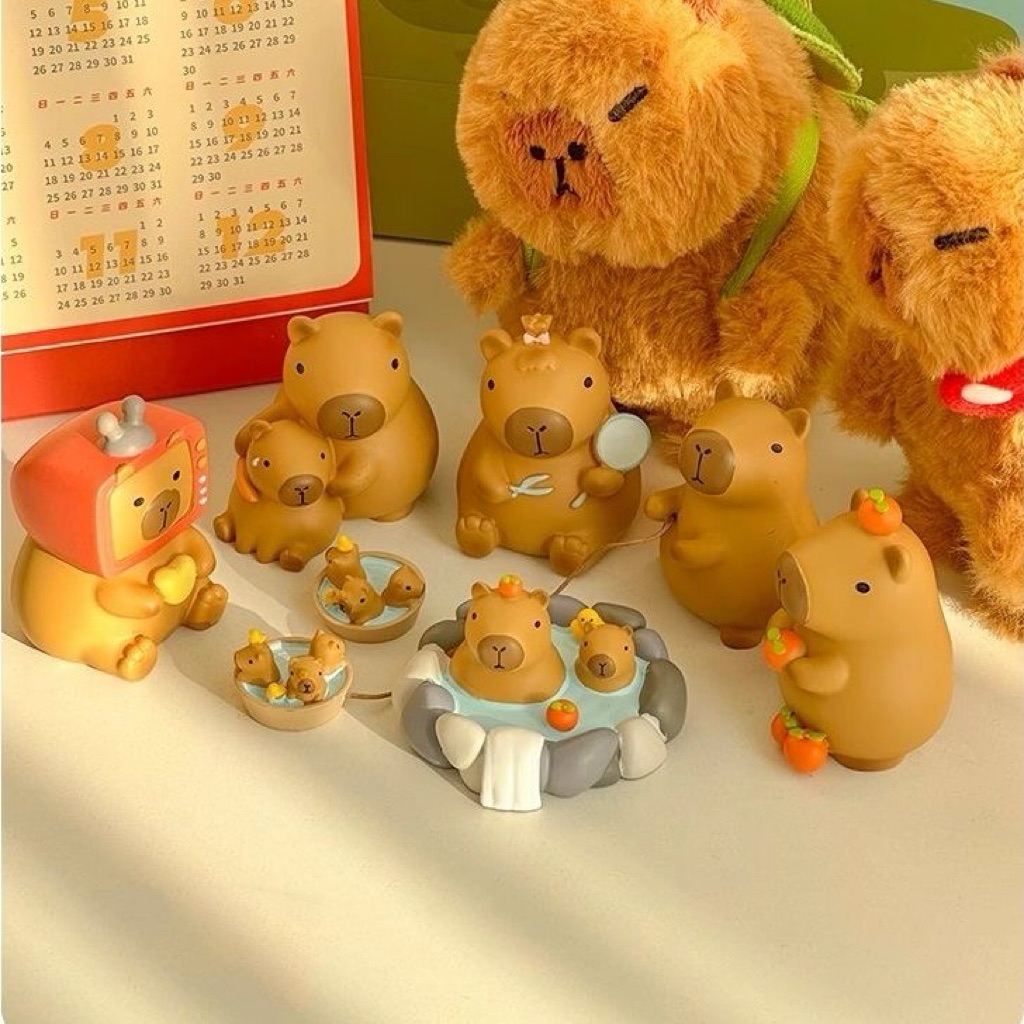Capybara Sanrio Black Magic Divination Butter Bear Blind Box Handmade ...