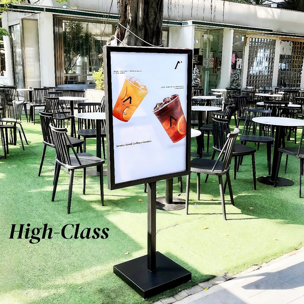 Poster Display Stand Heavy Duty KT Foamboard Sign Stand Easel Banner ...