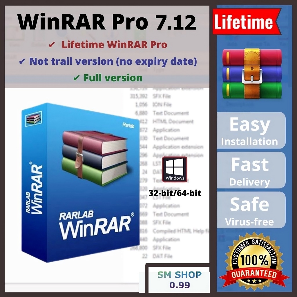 WinRAR Pro 2025 | File Extractor for Windows | RAR & ZIP Support | Full ...