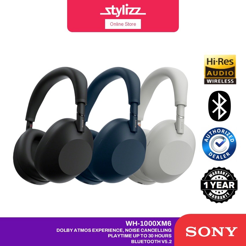 PM price Sony WH-1000XM6 WH-1000XM5 WH-1000XM4 Wireless Bluetooth Active Noise Cancelling ...