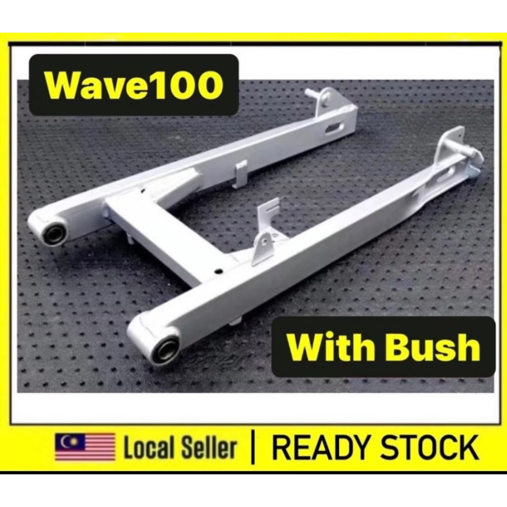 HONDA WAVE100 SWING ARM FORK + BUSH COMPLETE SET rear fork wave 100 ...