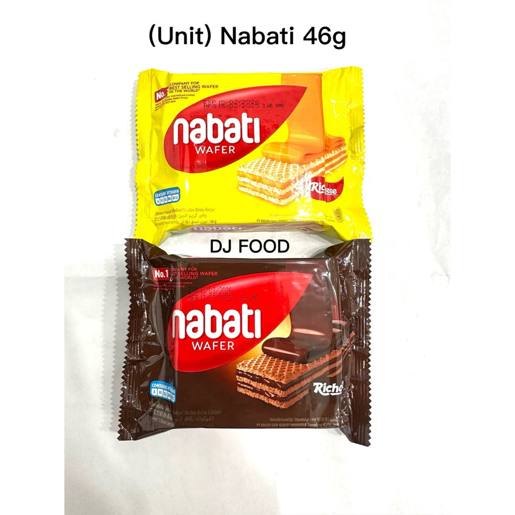 (Unit) Nabati Wafer 46g Keju / Coklat | Shopee Malaysia