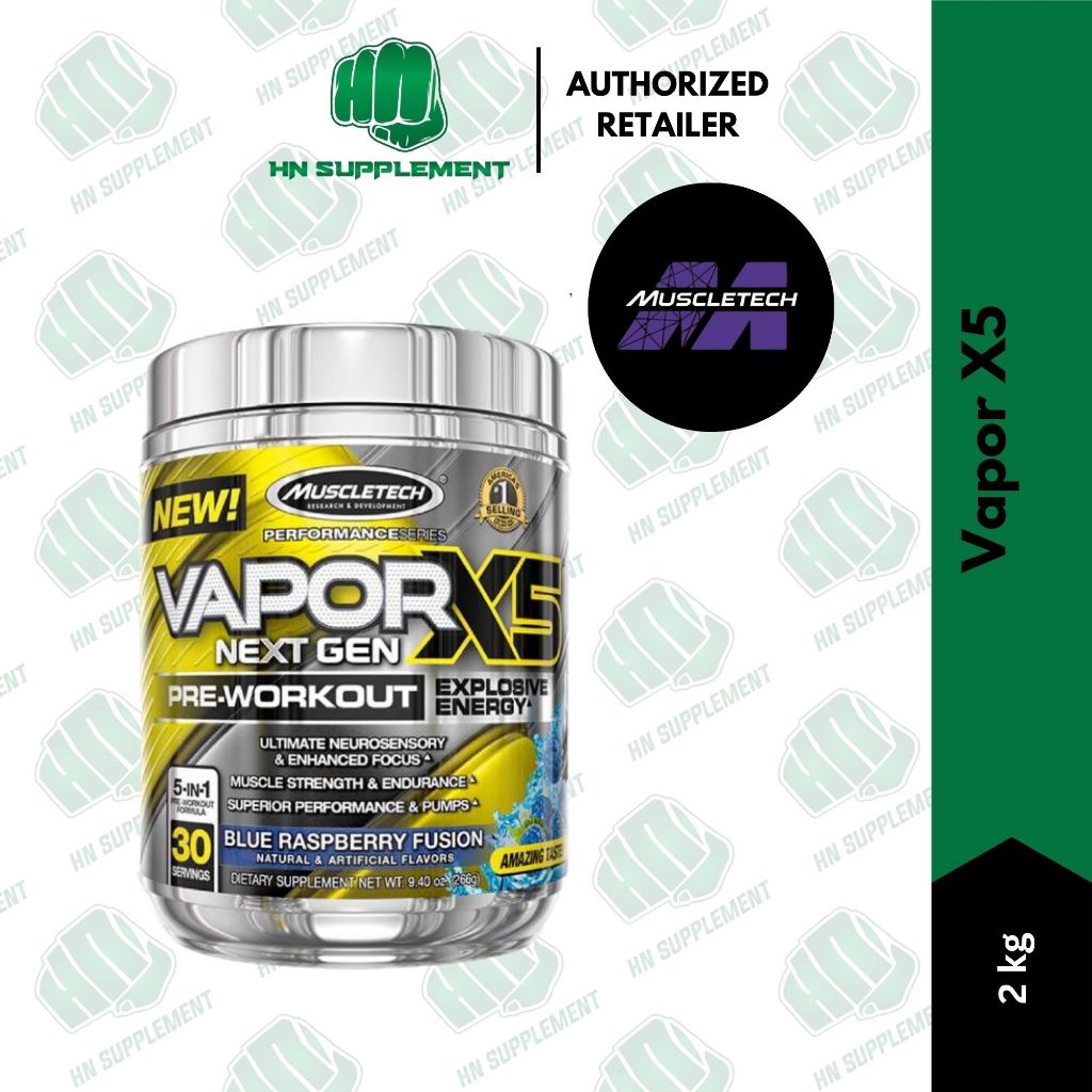 MuscleTech Vapor X5 Next Gen Preworkout | Shopee Malaysia