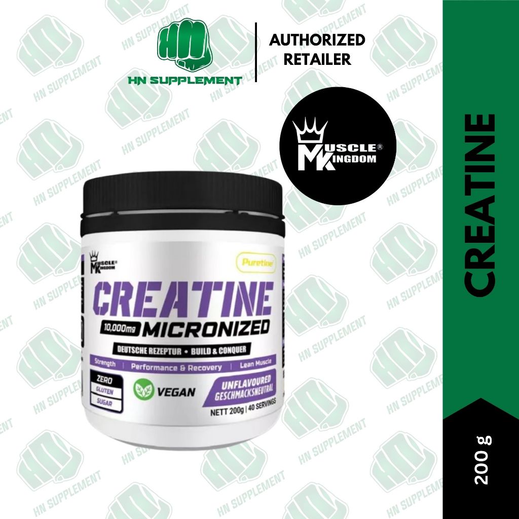 Muscle Kingdom Creatine Micronized 200g | Shopee Malaysia