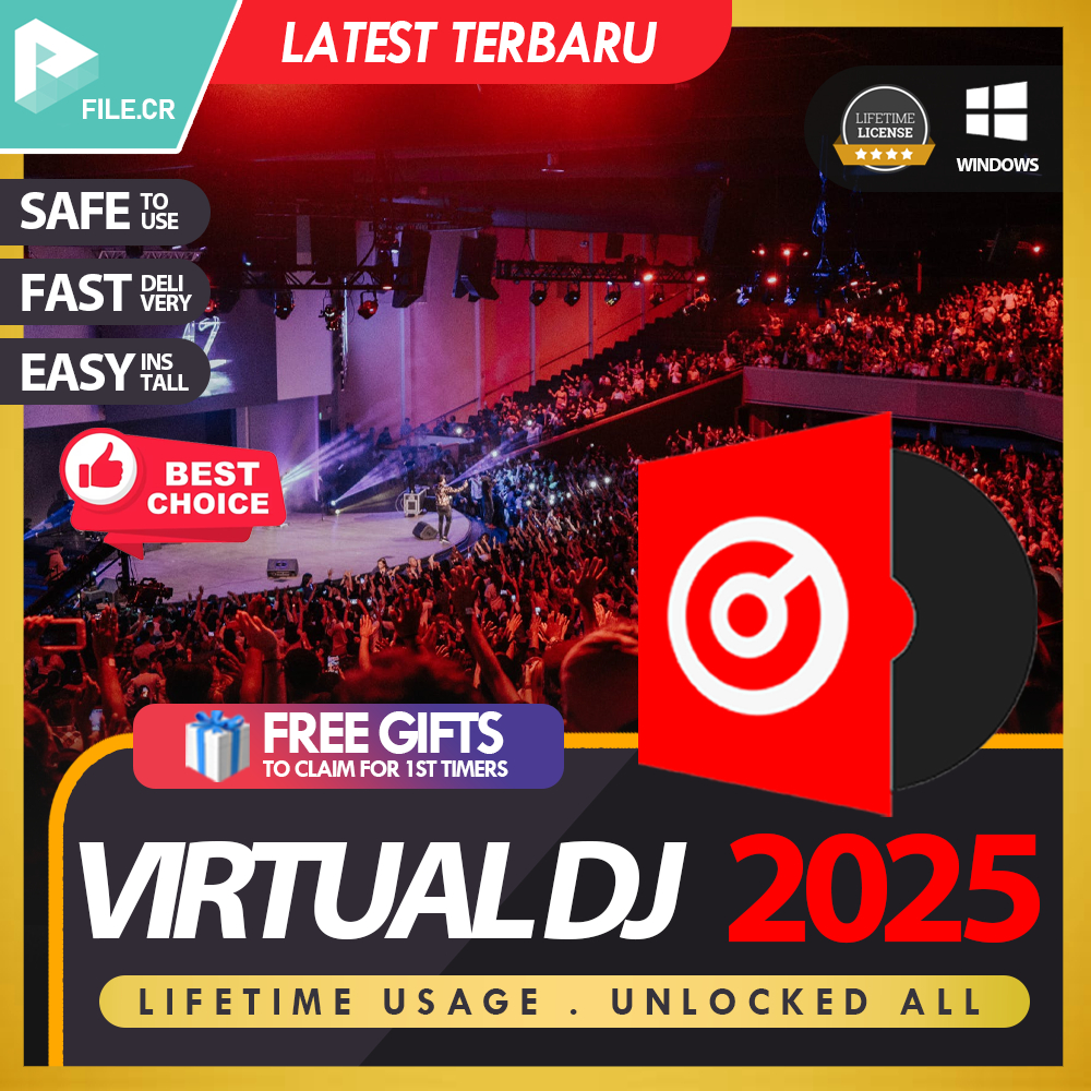 VirtualDJ Studio Pro 2025 💯 EASY INSTALL 💯 LIFETIME PREMIUM 💯 FAST ...