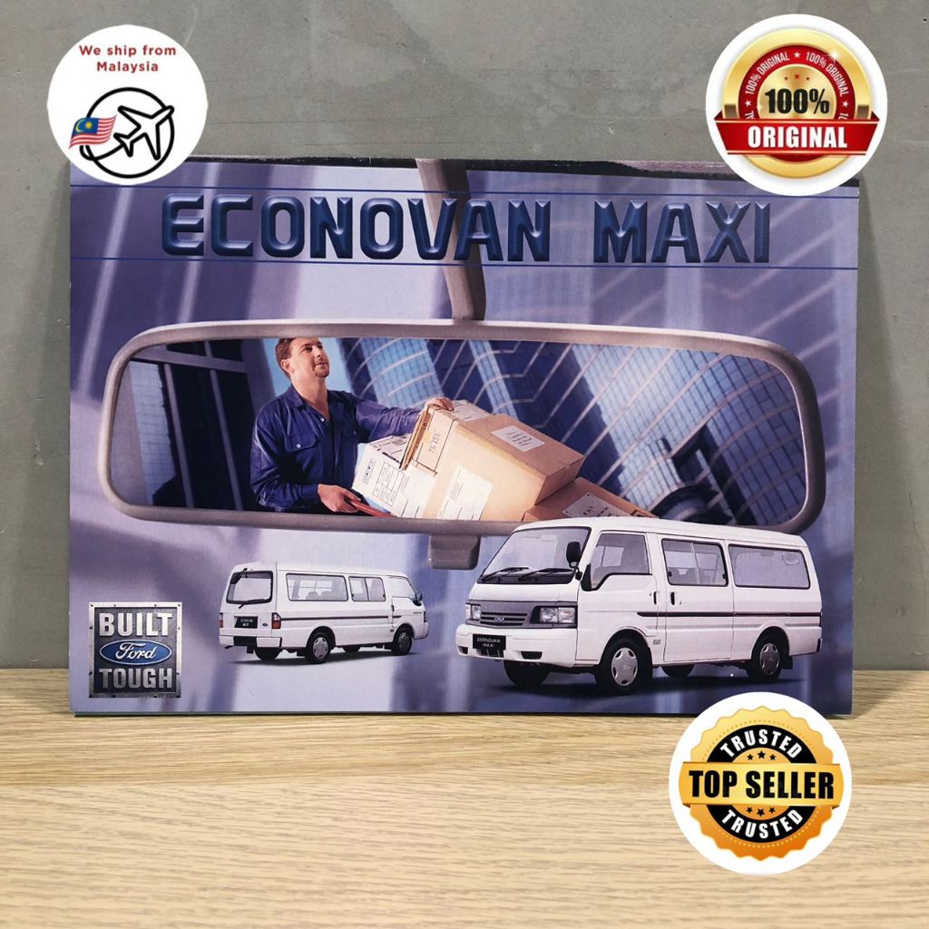 Ford Econovan Maxi Catalog / Catalogue Collection 100% Original Use ...