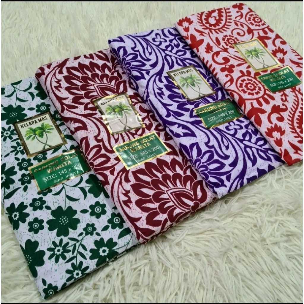 KAIN BATIK SARUNG SEMBAHYANG (random corak) | Shopee Malaysia