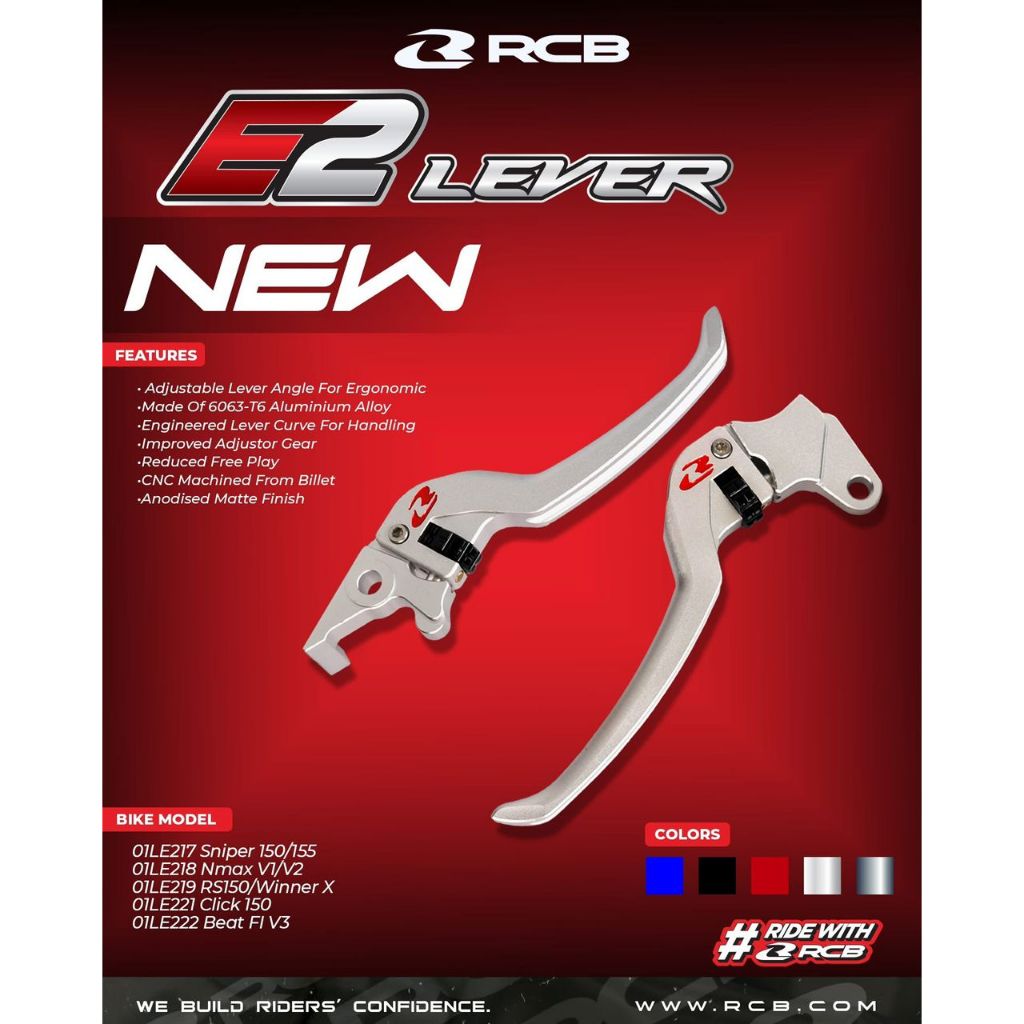 RCB CNC E2 LEVER ( CLUTCH + BRAKE ) E series Y15 Y16 LC5S LC135 5S 55C ...