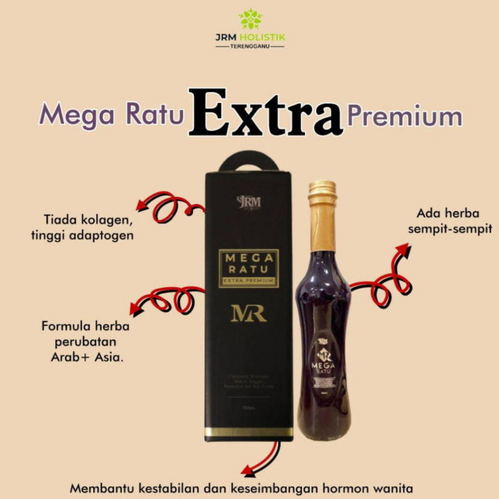 JRM MEGA RATU (New Packaging Inside) !! MINUMAN KESIHATAN WANITA ...