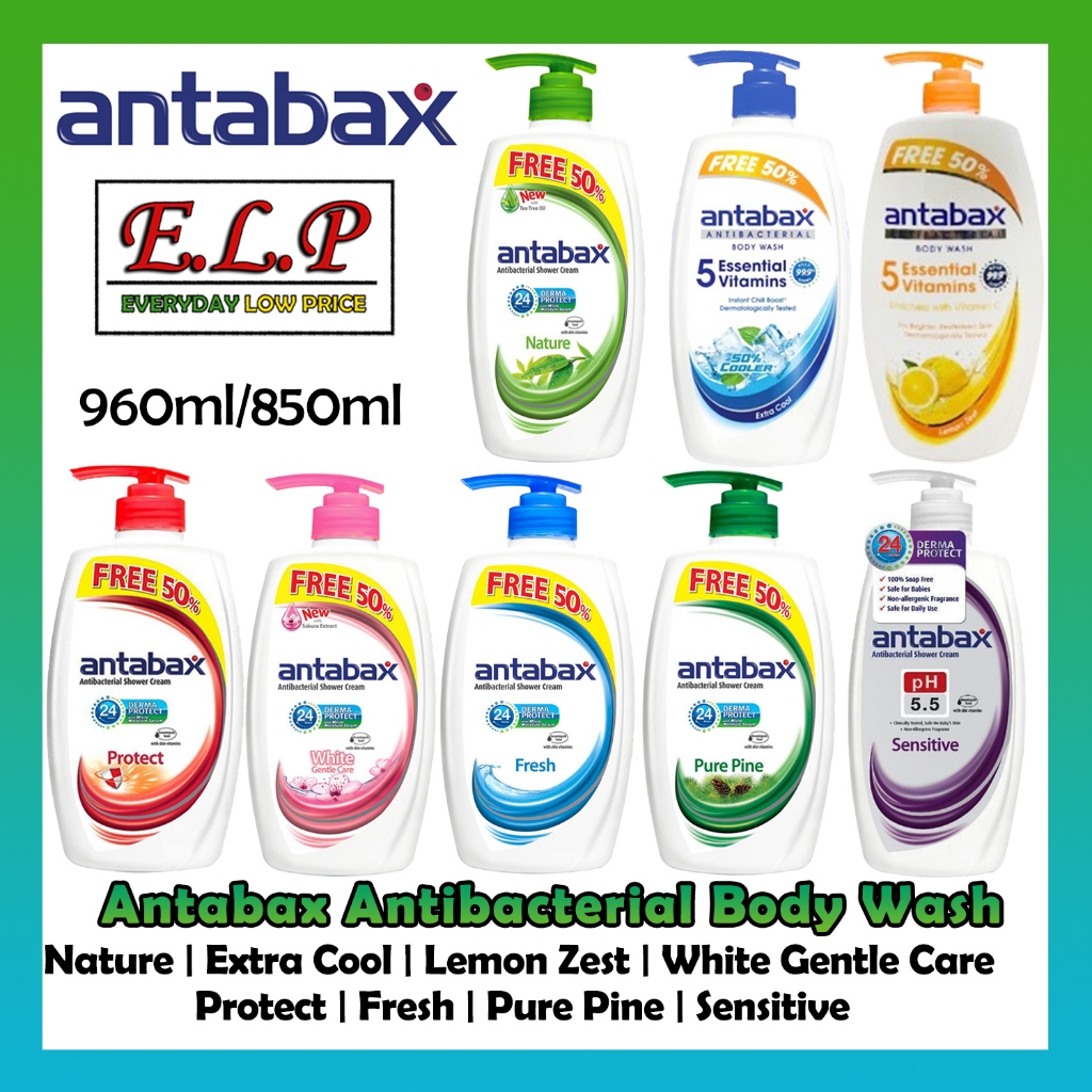 Antabax Antibacterial Body Wash 960ml / 850ml | Shopee Malaysia