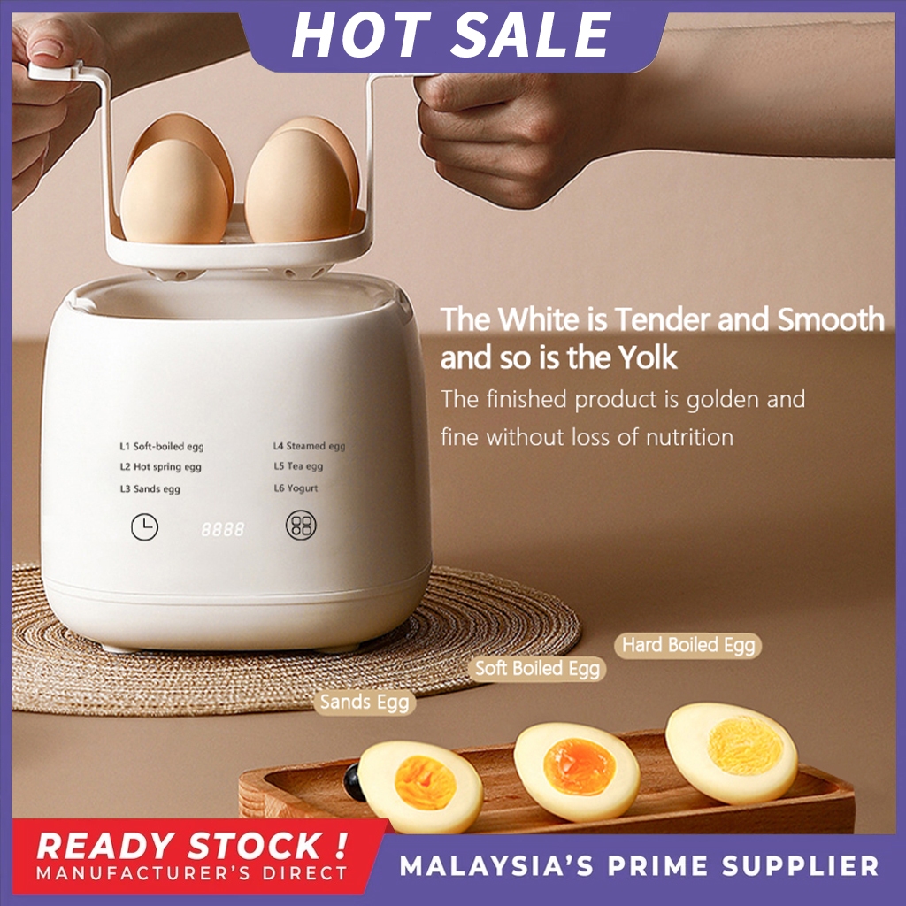 Egg Boiler Multi-Functional Egg Cooker for Breakfast Telur Maker Half ...