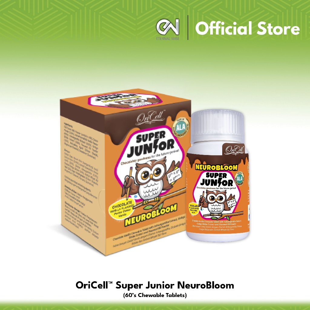 OriCell Super Junior NeuroBloom (60 Chewable Tablets) | Shopee Malaysia