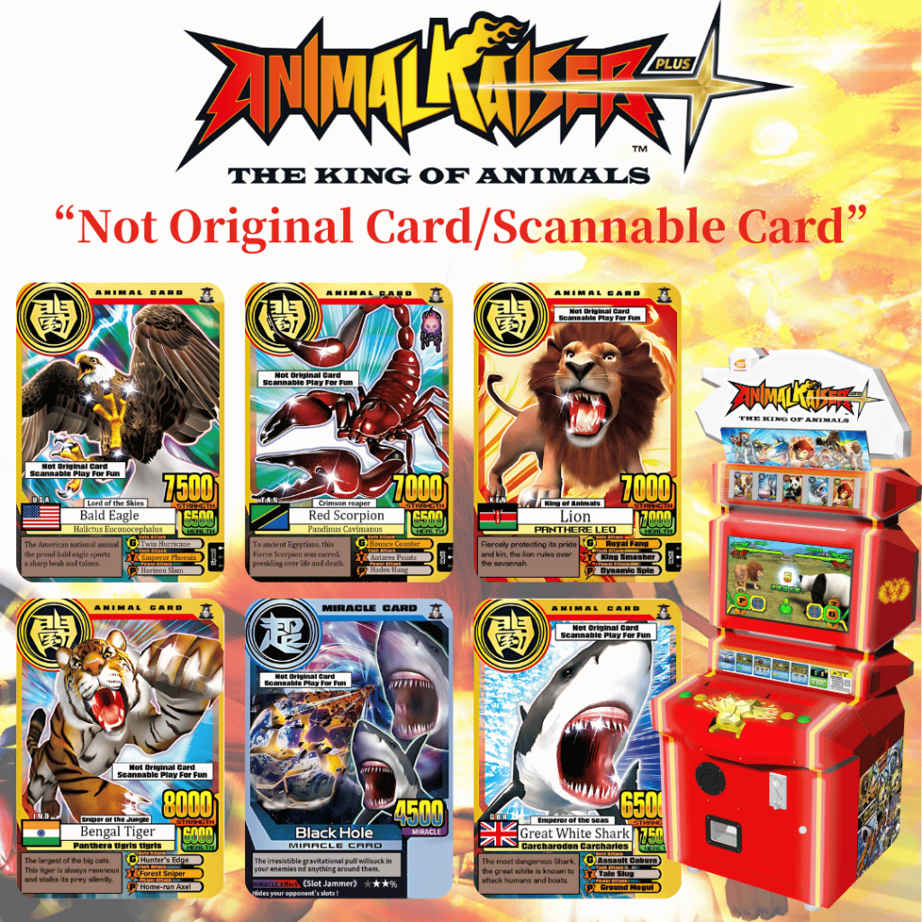 Animal Kaiser Plus + Version 2 "Not Original Card/Scannable Card ...
