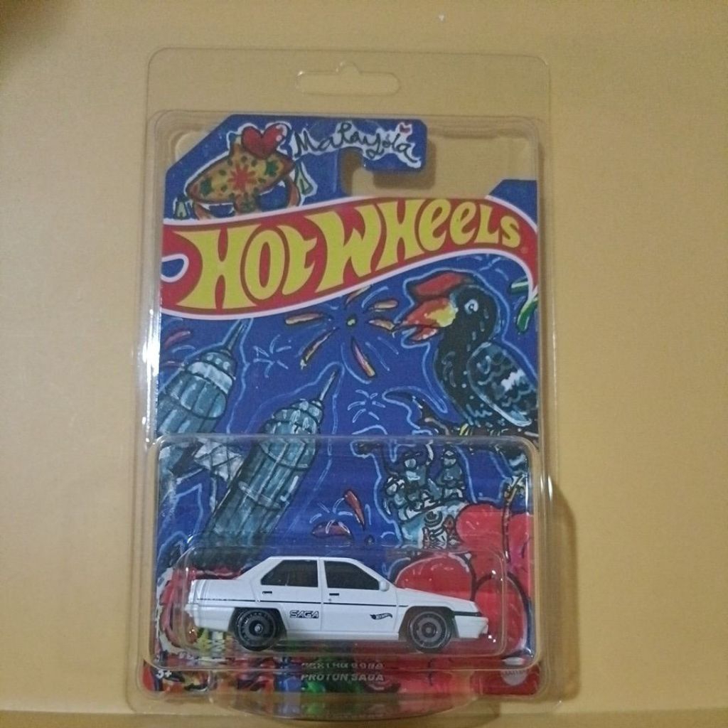 Kereta Mainan Hot Wheels Proton Saga Special Edition Card | Shopee Malaysia