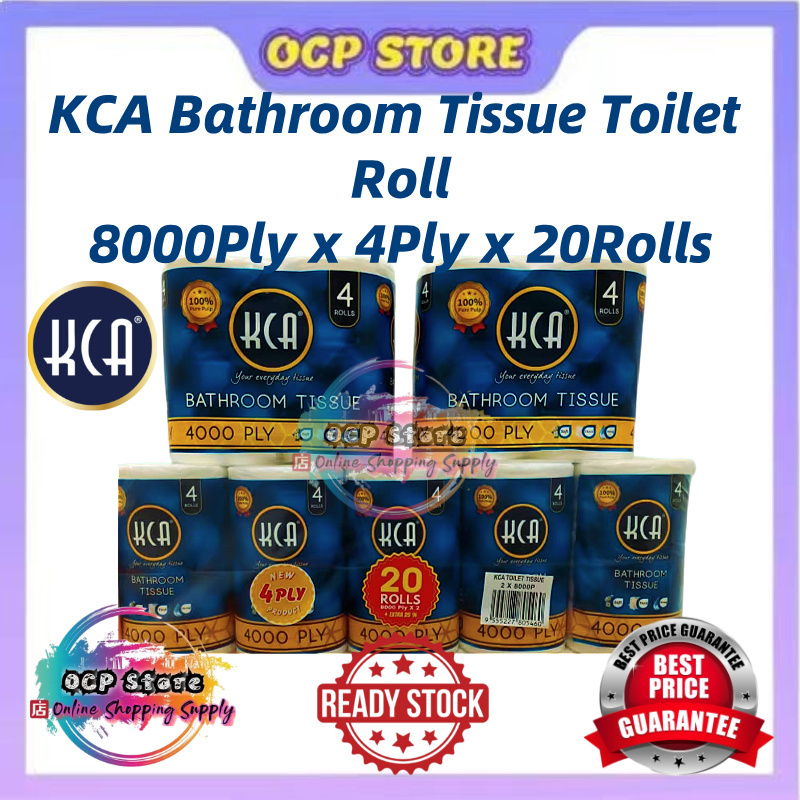 【Free Shipping】High Qulity KCA Toilet paper Premium Bathroom Tissue ...