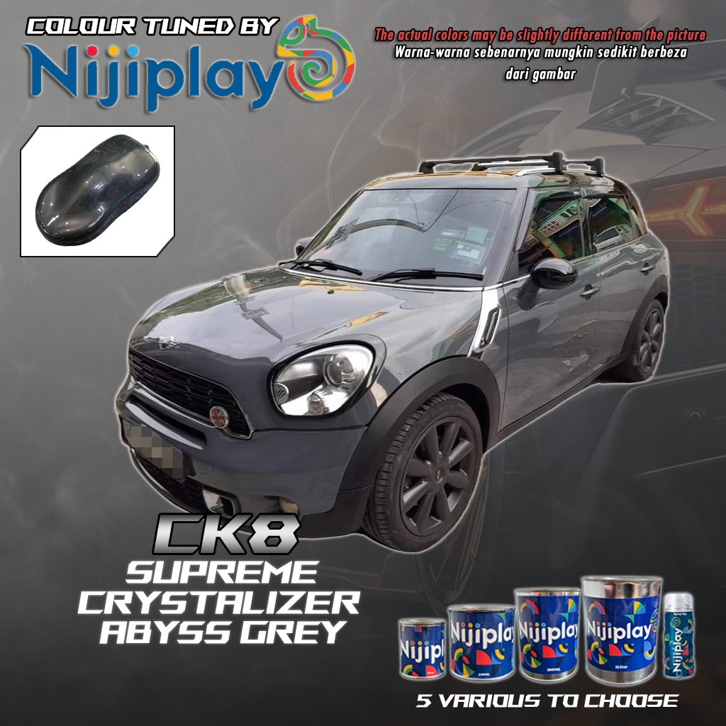 AIKKA CK8 ABYSS GREY SUPREME CRYSTALIZER 2K CAR PAINT | Shopee Malaysia
