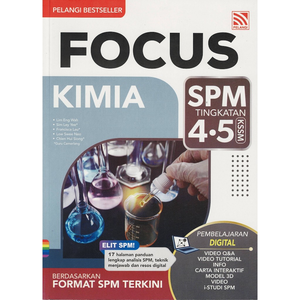BUKU RUJUKAN ( 2025 ) : FOCUS SPM KIMIA TINGKATAN 4&5 KSSM | Shopee ...