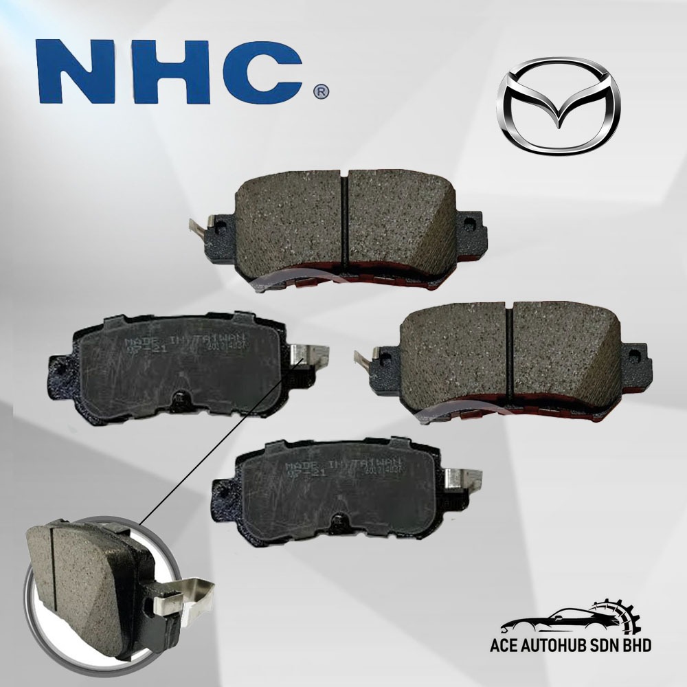 (READY STOCK) BRAKE PAD – MAZDA CX3 , CX5 (OLD) (REAR) | Shopee Malaysia