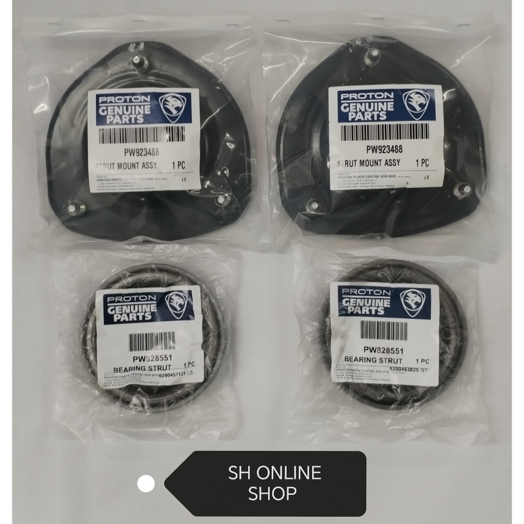 Front Absorber Mounting (100% Proton Original)+Bearing for Proton Exora ...
