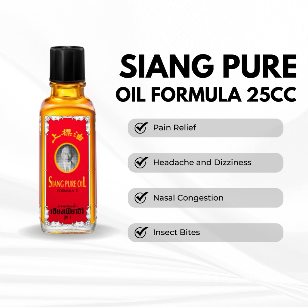 SIANG PURE Oil Formula 25cc | Shopee Malaysia
