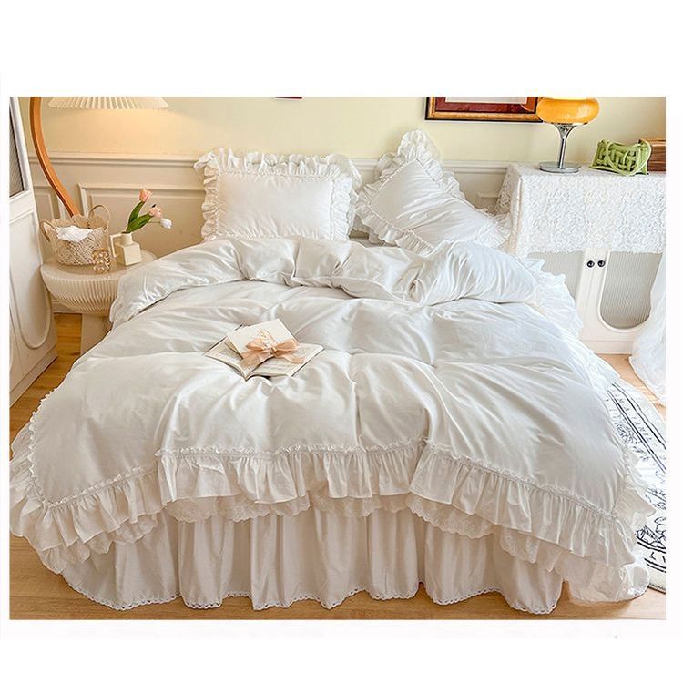 🔥🔥 Readystock🔥🔥 Cadar Ropol Pengantin Sulam 4 in 1 Set Cadar Pengantin ...