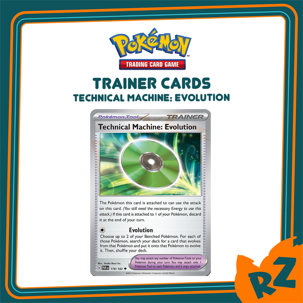 [Original] Pokemon TCG Card Technical Machine: Evolution Tool Trainer ...