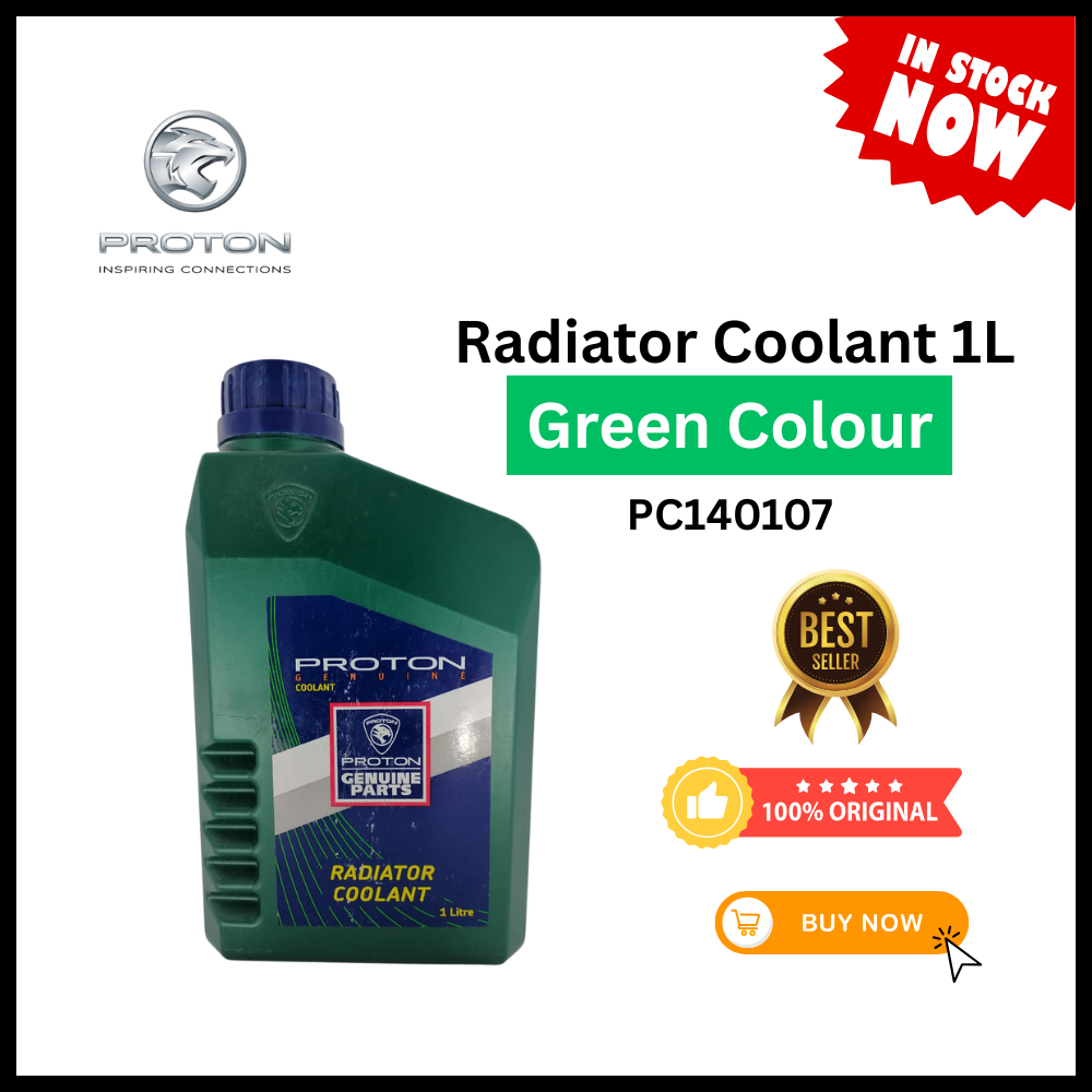 Original Proton Radiator Coolant 1Liter (Green) Suitable For All Model ...