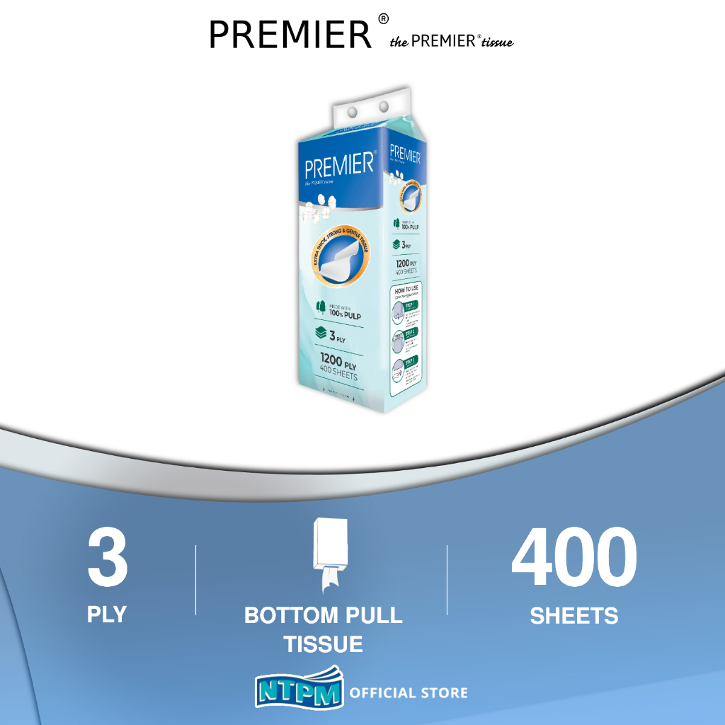 Premier Soft Pack Bottom Pull 3 PLY (400's) | Shopee Malaysia