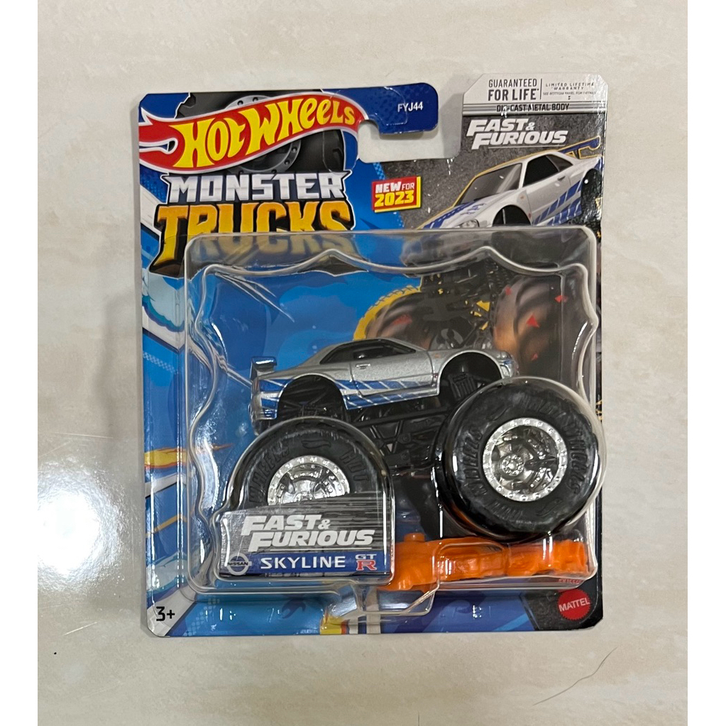 Hot Wheels Monster Trucks Fast and Furious Nissan Skyline | Shopee Malaysia
