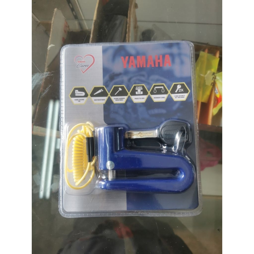 YAMAHA-Disc-Lock-Blue-Edition | Shopee Malaysia