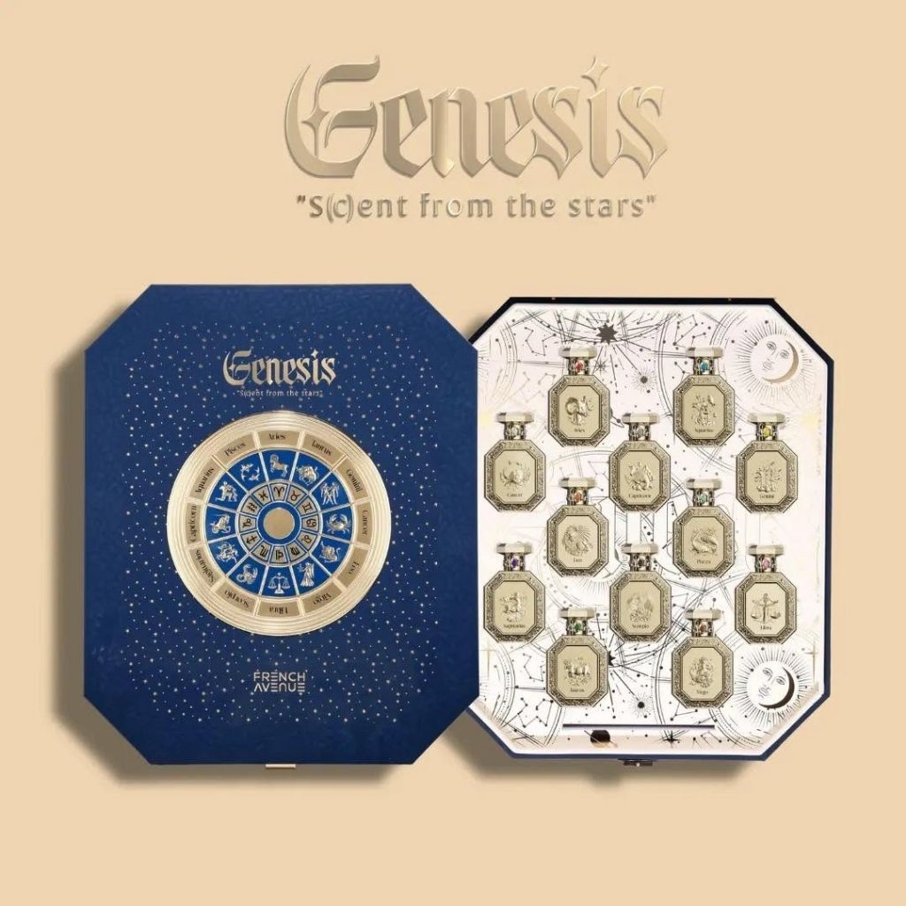 FRENCH AVENUE GENESIS EDP 90ML COLLECTIONS ALL 12 ZODIAC SIGN | Shopee ...