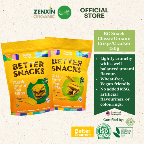 BG Snack Classic Umami Crisps/Cracker 150g | Shopee Malaysia