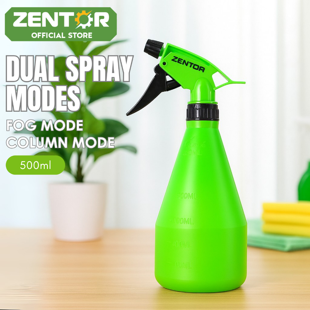 ZENTOR 500ml Handheld Spray Bottle | Mini Mist Botol Sembur Tangan ...