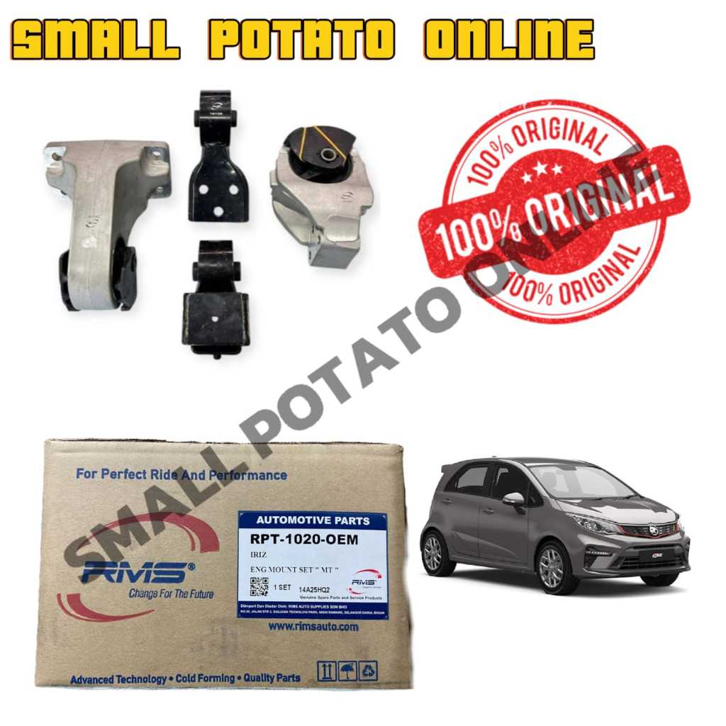 ALAT GANTI KERETA[100% ASLI]RMS PEMASANGAN ENJIN ENGINE MOUNTING SET ...