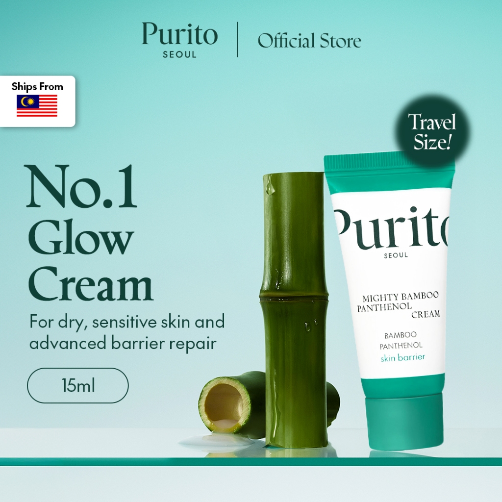 PURITO Mighty Bamboo Panthenol Cream 15ml | Shopee Malaysia