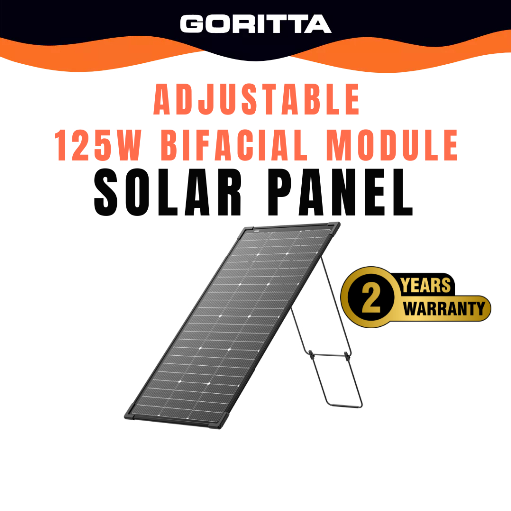 EcoFlow 125W Bifacial Modular Solar Panel | Shopee Malaysia