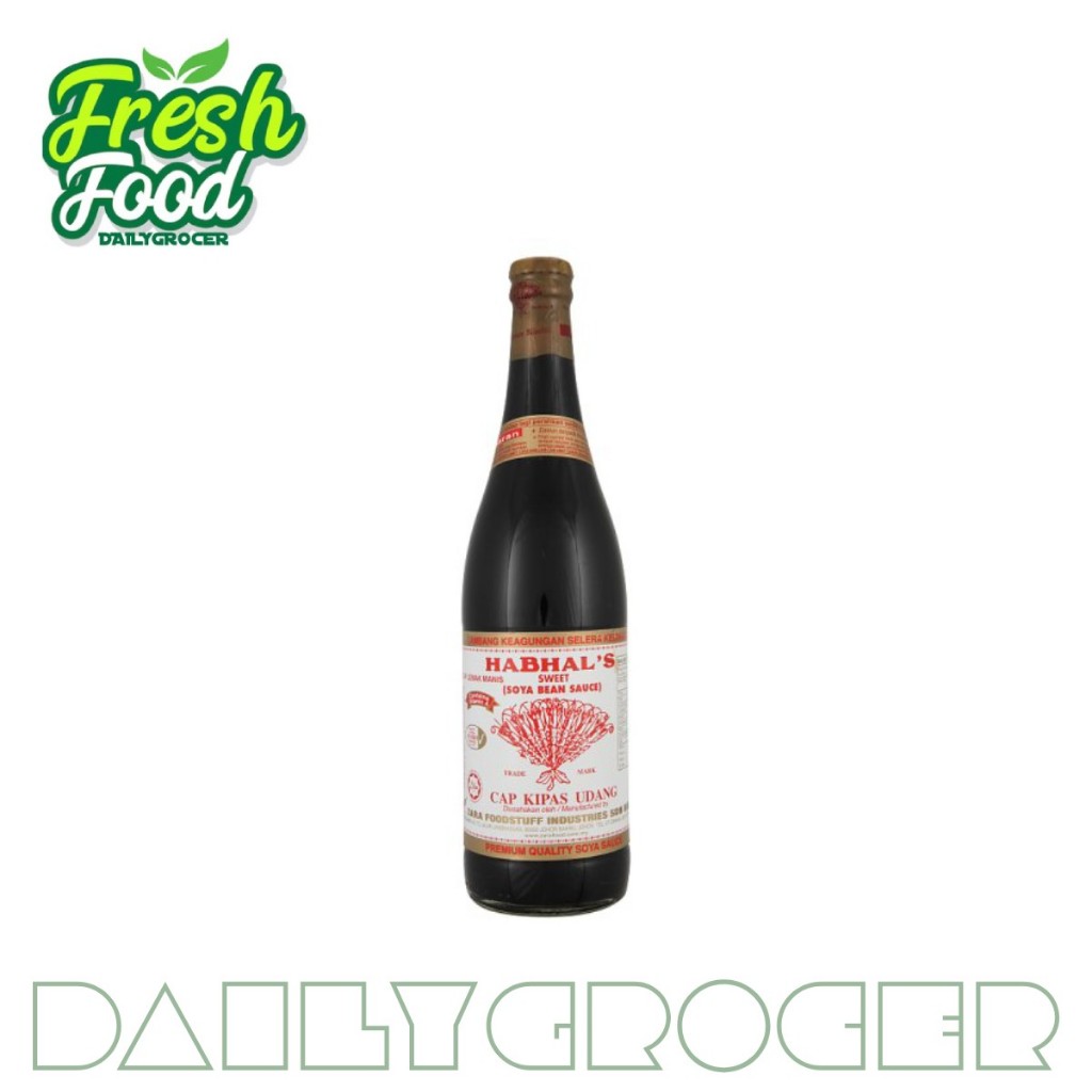DAILYGROCER Habhal's Sweet Soya Bean Sauce Cap Kipas Udang Kicap Manis ...