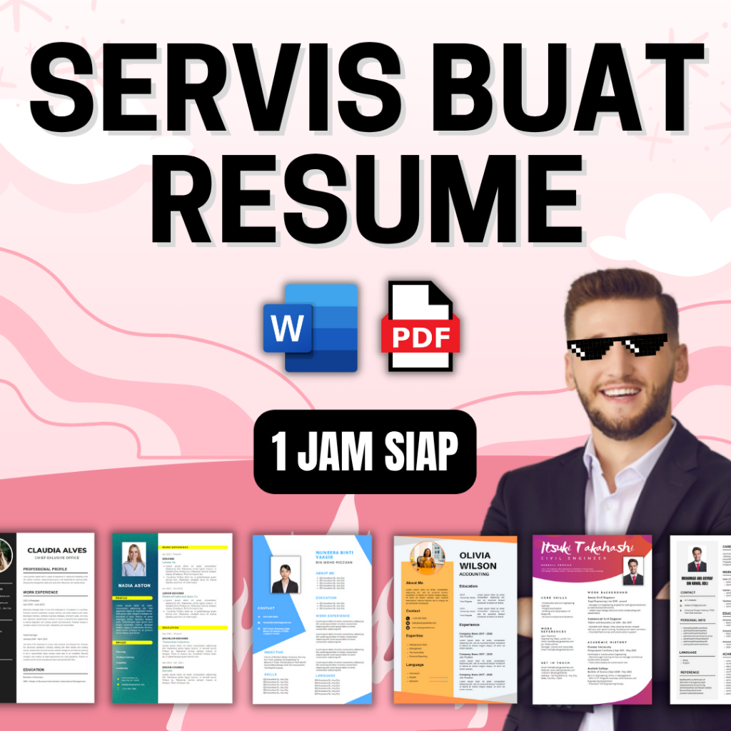 Servis Buat Resume | Express Resume Services | Edit Resume | Shopee ...