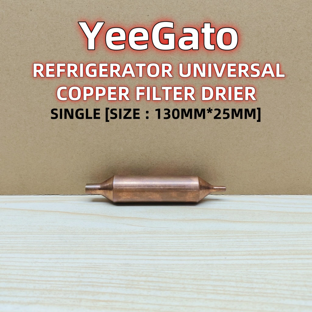 [130MM*25MM] REFRIGERATOR UNIVERSAL COPPER FILTER DRIER SINGLE ...