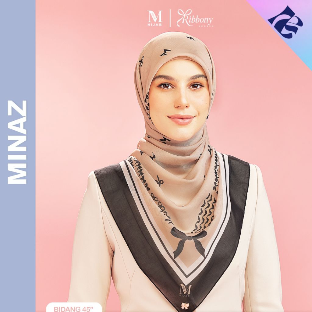 Minaz Hijab Bidang 45/ Minaz Printed Bidang 45 / Hijab Minaz/ Tudung ...