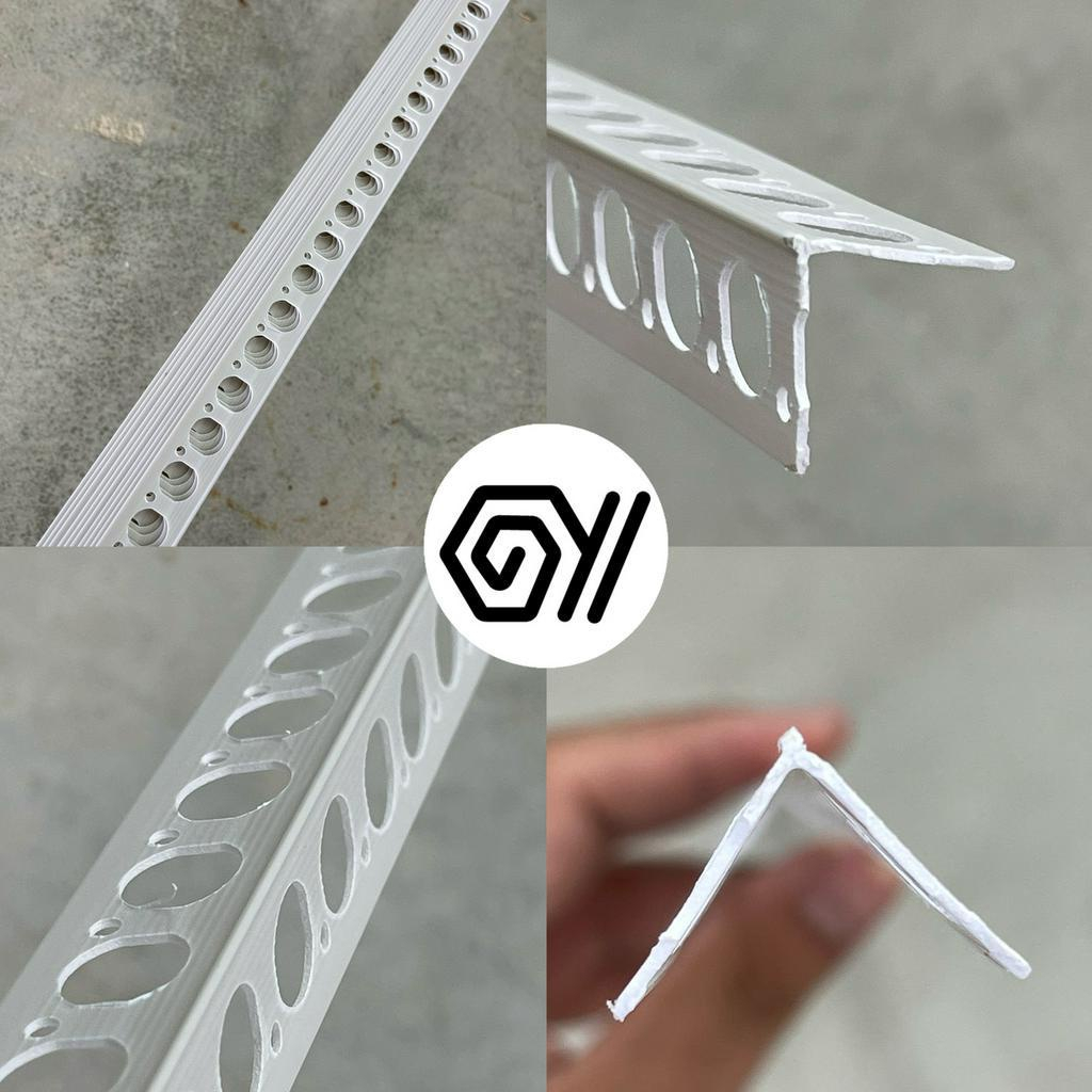 Corner Bead SUDUT 4FT Plastering Bead🎗️1MM Thickness PVC Drywall Angle ...