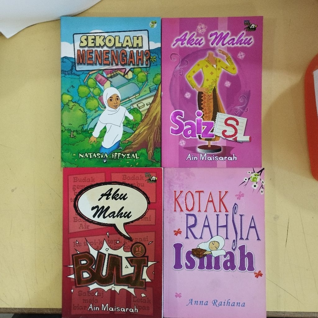 (MAL) Malay Fiction : Novel Remaja - Sekolah Menengah / Aku mahu Saiz S ...