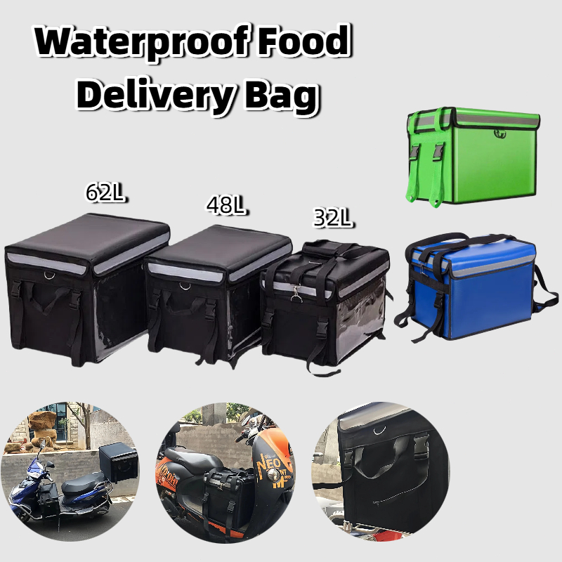 Motorcycle Food Delivery Bag 32L/48L/62L Beg Foodpanda Beg Food ...
