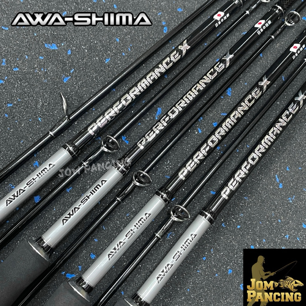 【Jom Pancing】AWA-SHIMA PERFORMANCE X SPINNING FISHING ROD, JORAN ...