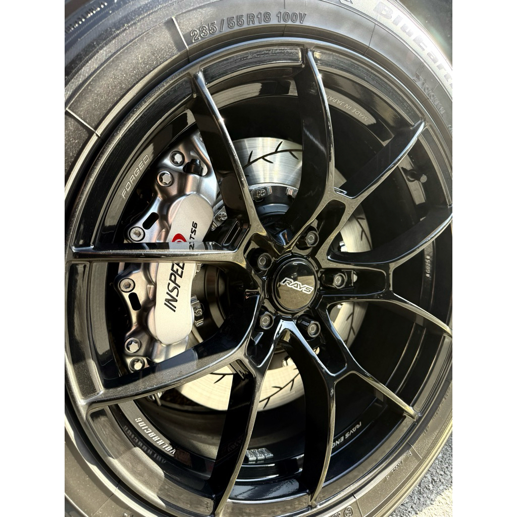 Vellfire Alphard Harrier Inspeed TS6 Front Caliper With Disc Complete ...