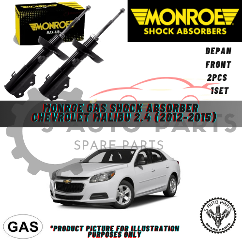 CHEVROLET MALIBU 2.4 (2012-2015) (FRONT OR REAR ) 100% MONROE GAS SHOCK ...