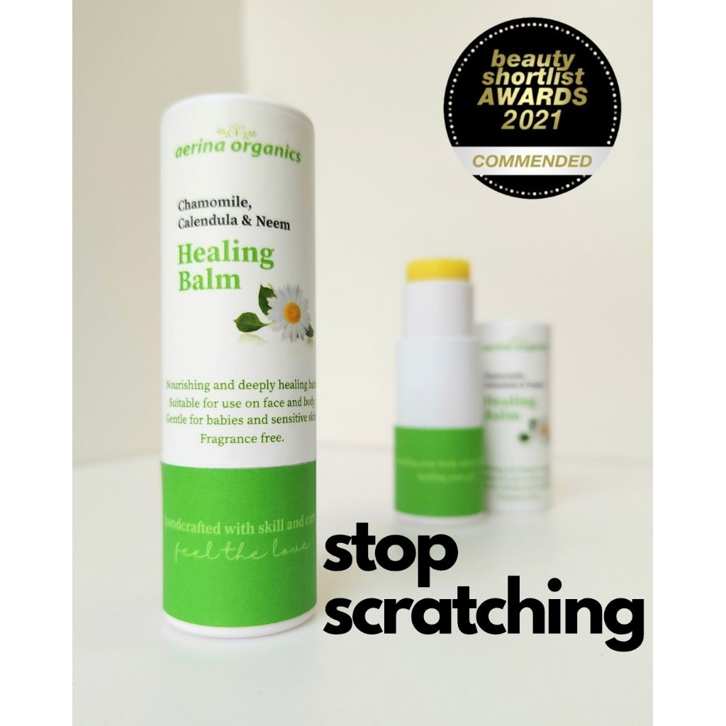 Aerina Organics Healing Balm Eczema Itchy Rash Ringworm | Shopee Malaysia