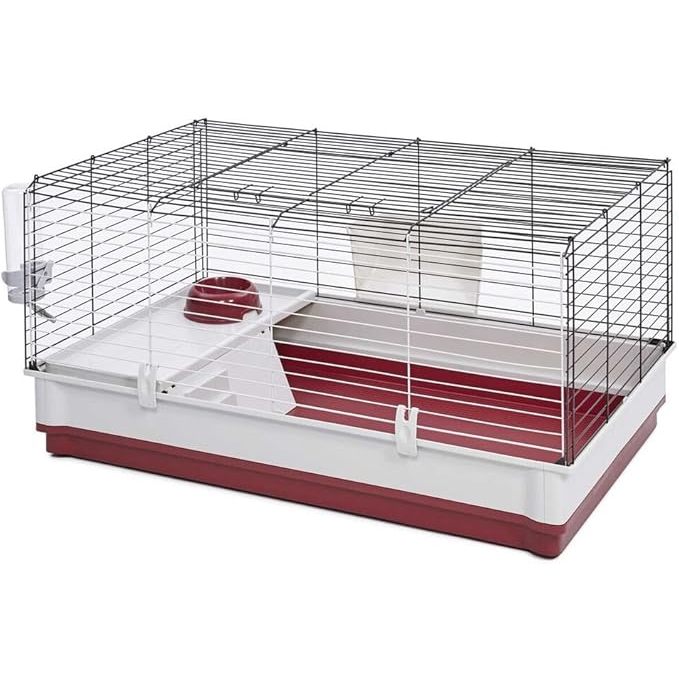 MidWest Homes for Pets 158 Wabbitat Deluxe Rabbit Home, Rabbit Cage, 39 ...
